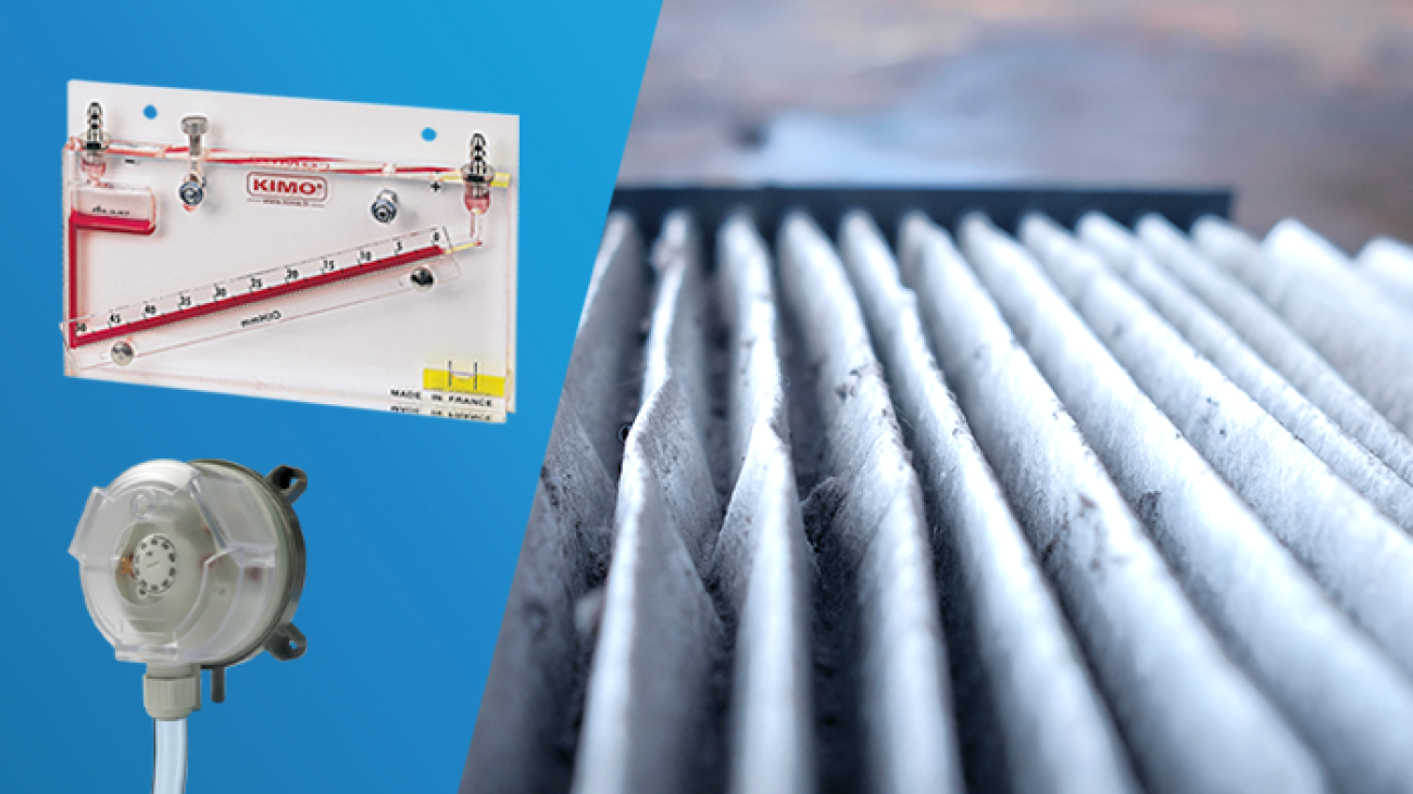 Filtration des CTA des bâtiments : solutions de mesure