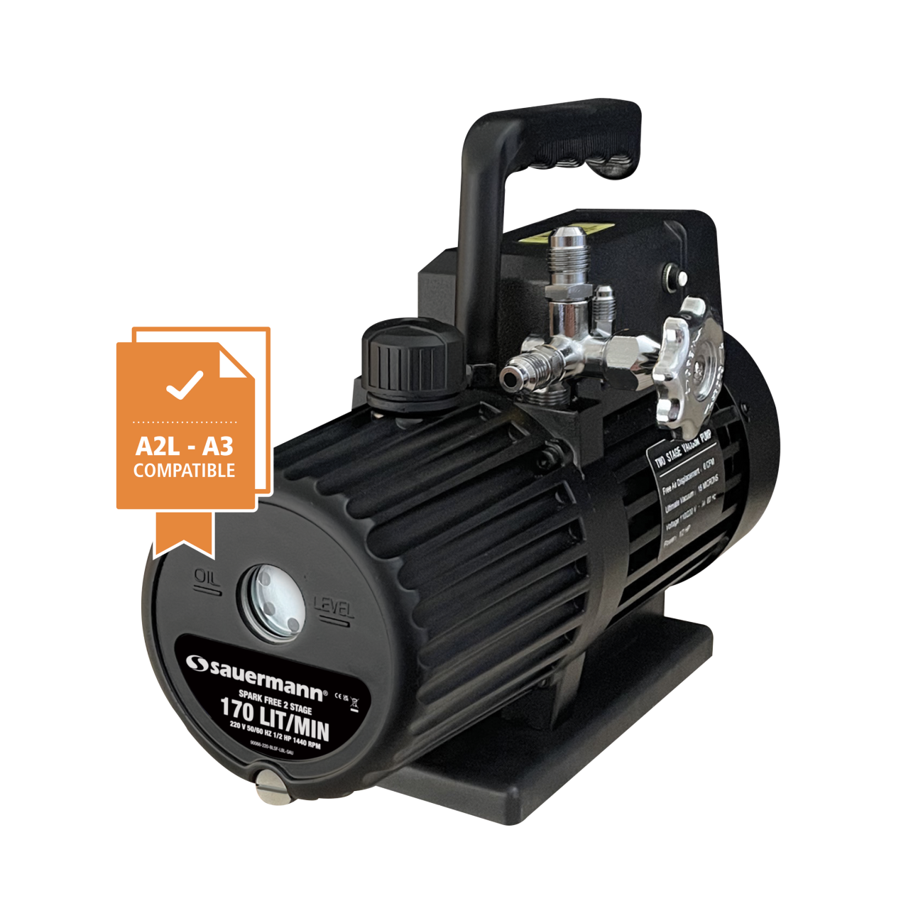 - Si-RVP3-220V Two-stage vacuum pump | Sauermann group