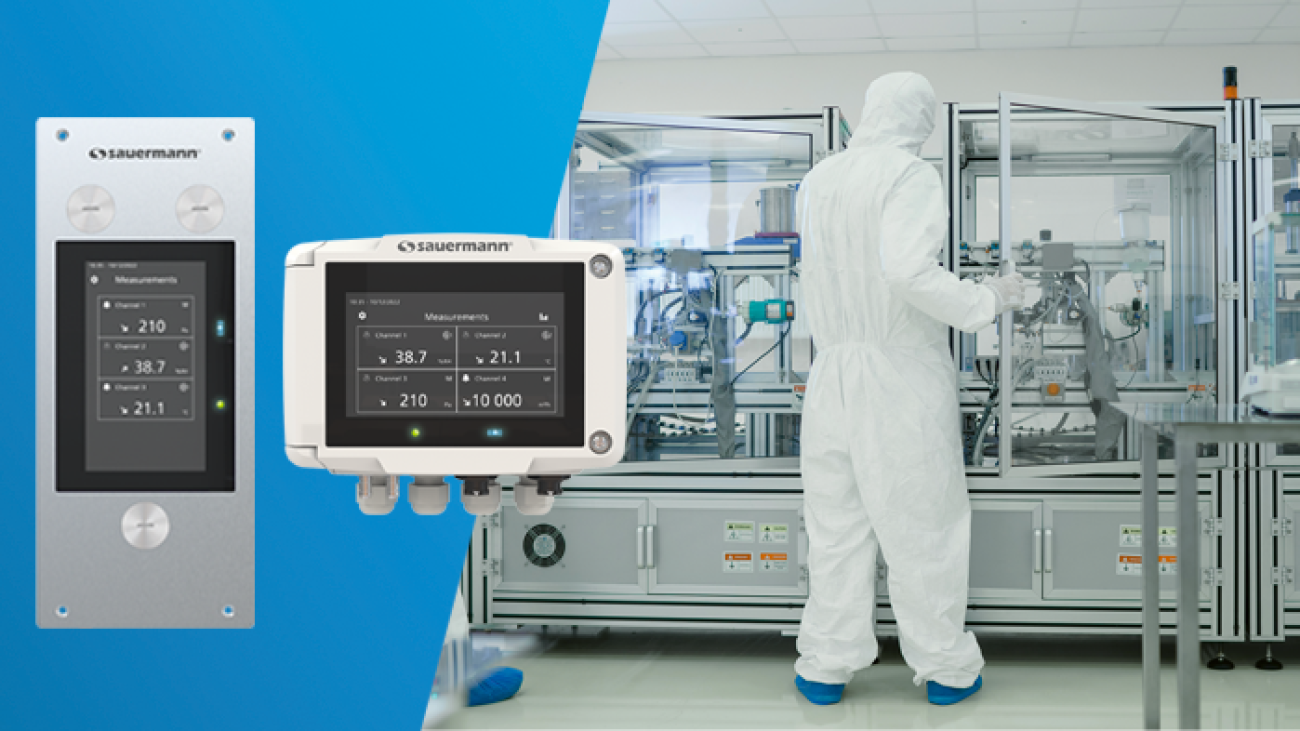 Differential pressure in cleanrooms : measurement solutions
